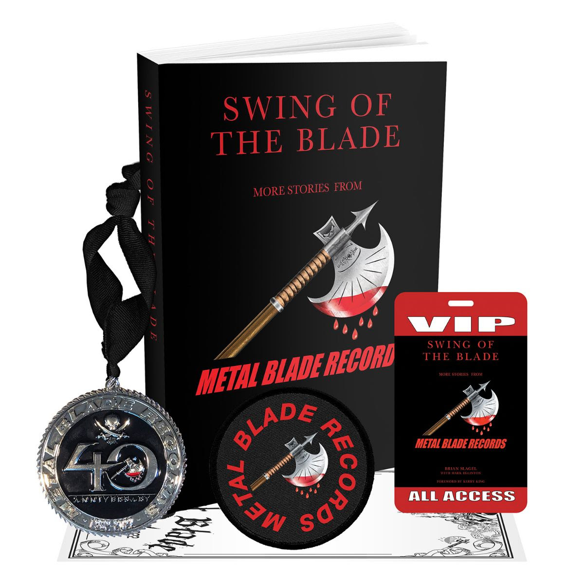 Swing of the Blade: More Stories from Metal Blade Records – Boosteleson